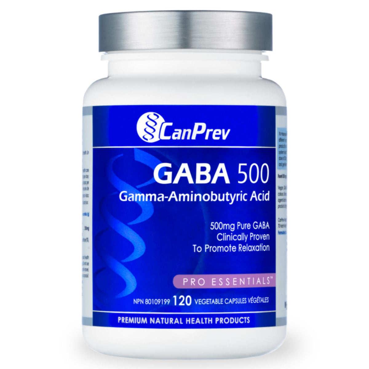 CanPrev GABA 500mg 120s - Fiddleheads Health and Nutrition