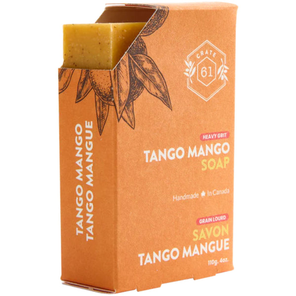 Crate 61 Tango Mango Bar Soap 110g - Fiddleheads Health and Nutrition