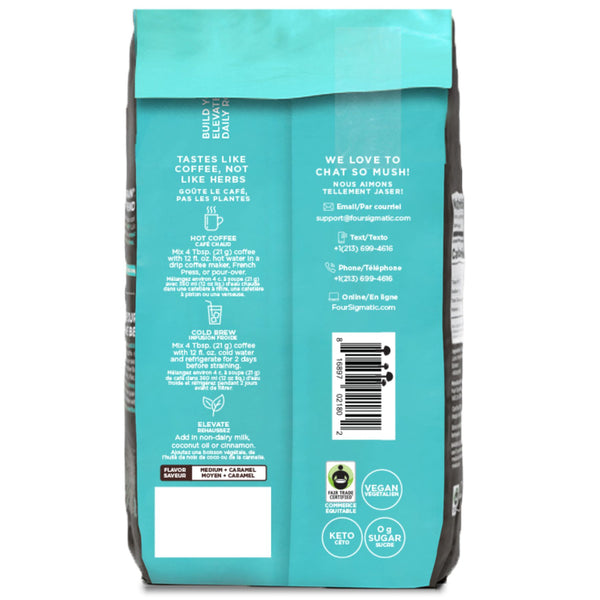 Four Sigmatic Adaptogen Ground Coffee with Ashwagandha 340g ...