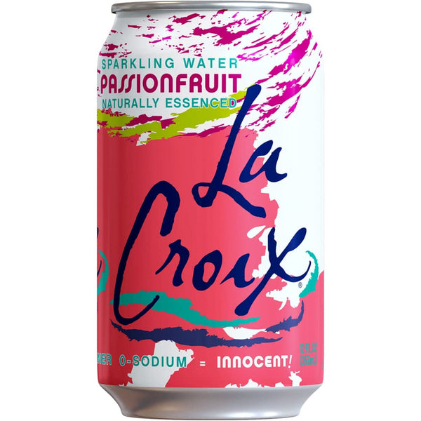 La Croix Sparkling Water - Passionfruit 8pk - Fiddleheads Health and Nutrition