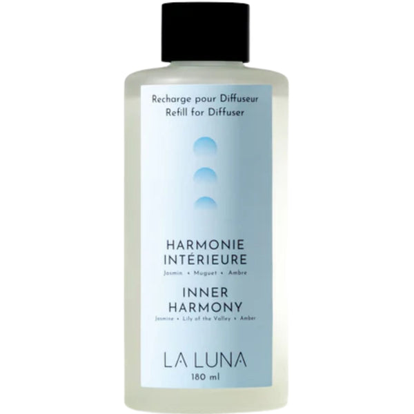 La Luna Diffuser Refill - Inner Harmony 180ml - Fiddleheads Health and Nutrition