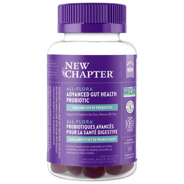 Buy New Chapter All-Flora Probiotic + Prebiotic Gummies | Fiddleheads ...