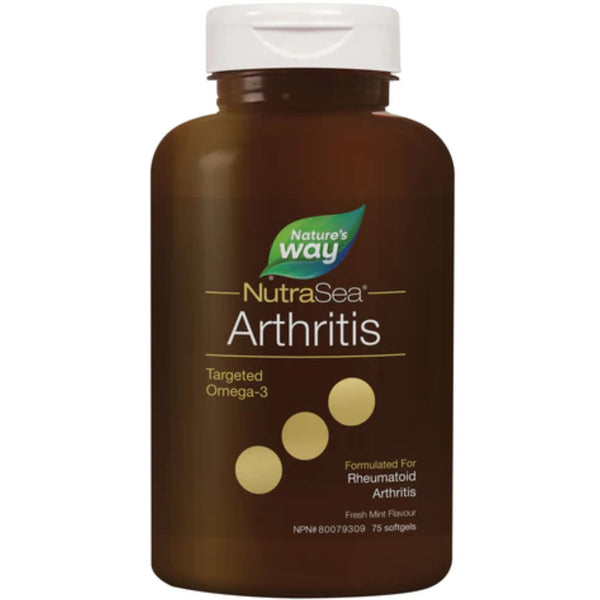 Nature's Way NutraSea Arthritis Targeted Omega-3, Fresh Mint 75s ...