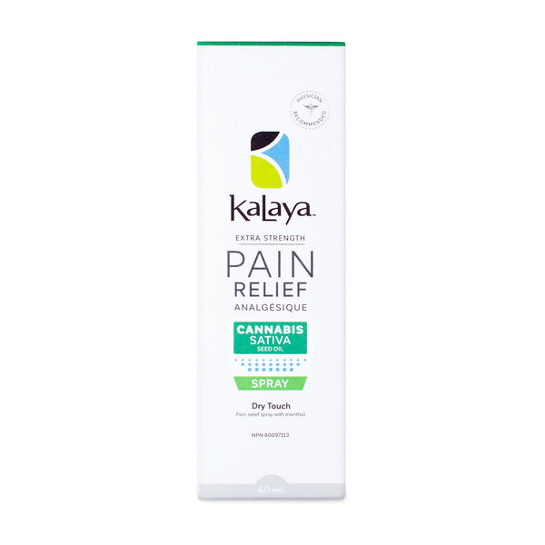 KaLaya Pain Relief Spray | Cannabis Sativa Seed Oil - Fiddleheads ...