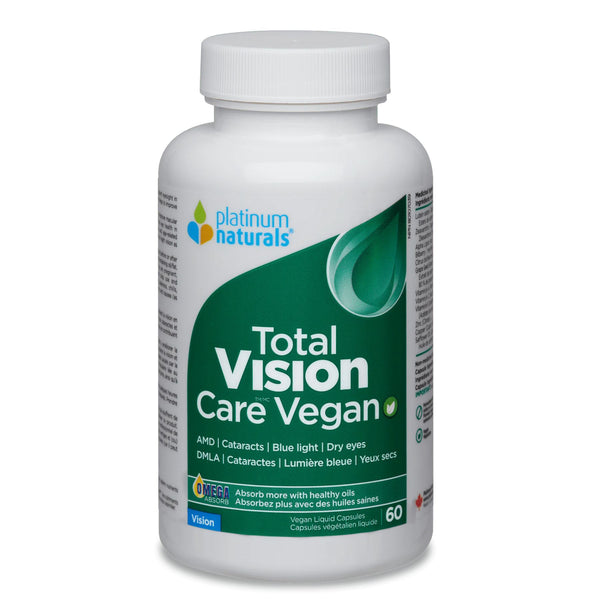 Platinum Naturals Total Vision Care Vegan 60s - Fiddleheads Health and ...