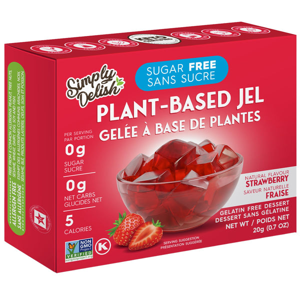 Simply Delish Sugar-Free Strawberry Jel Dessert 20g - Fiddleheads ...