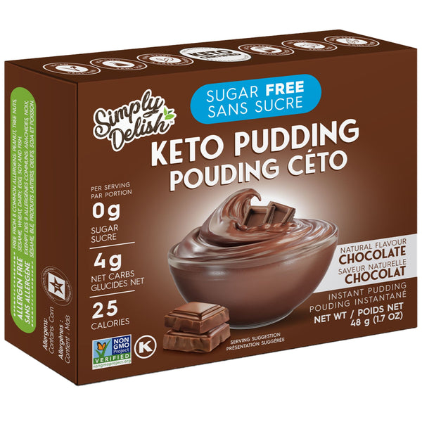 Simply Delish Sugar-Free Instant Chocolate Pudding Mix 48g ...