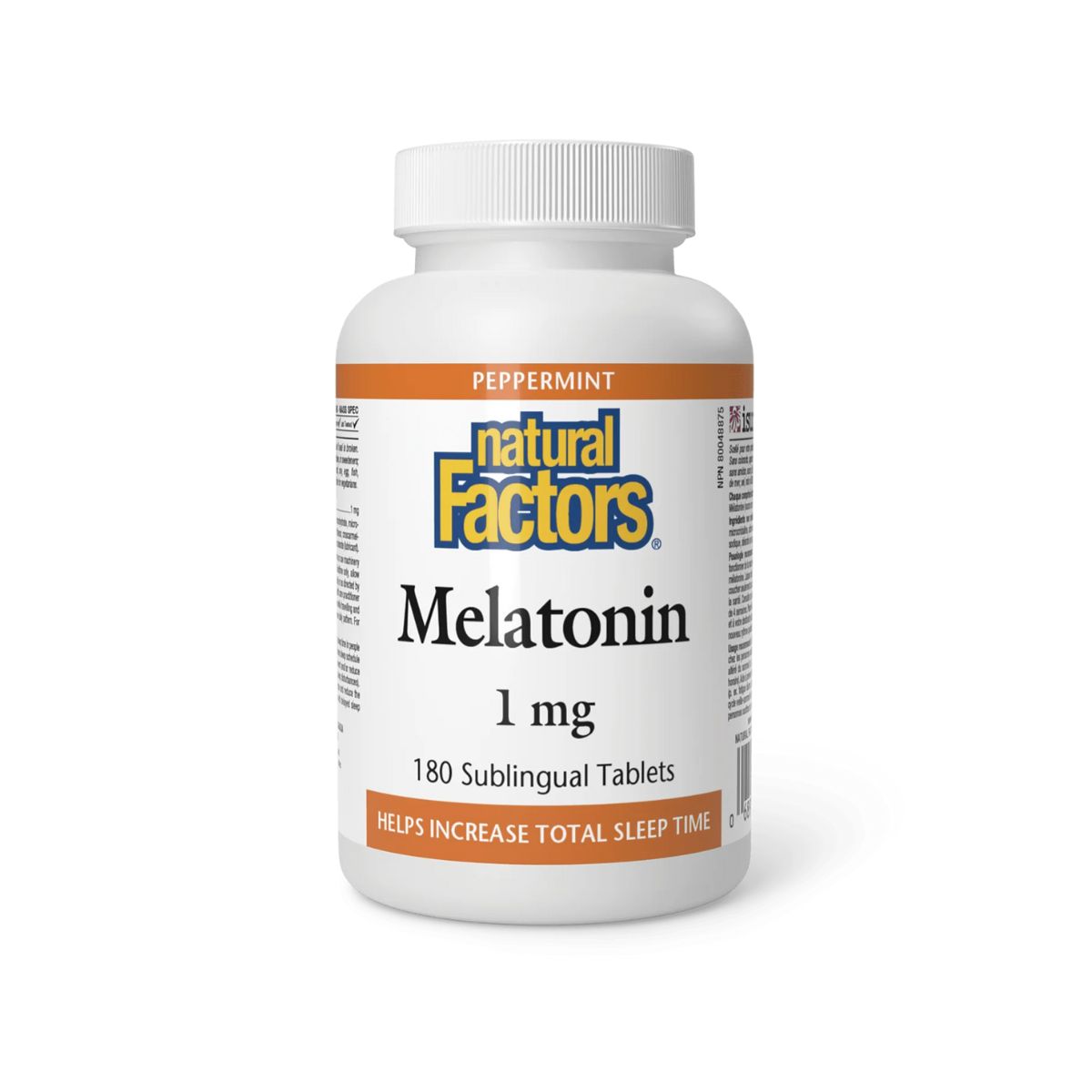 Natural Factors Melatonin 1mg 180s | Support REM Sleep - Fiddleheads ...