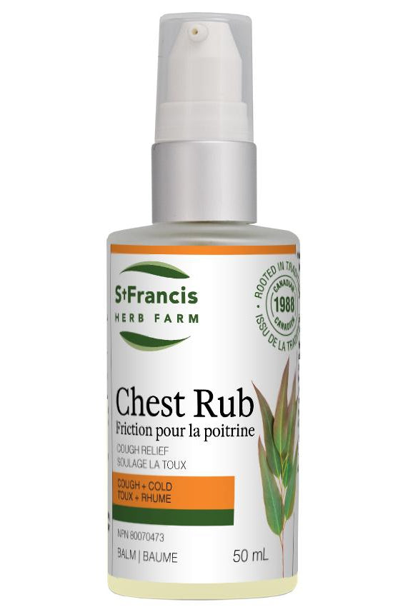 St. Francis Chest Rub 50ml - Fiddleheads Health and Nutrition