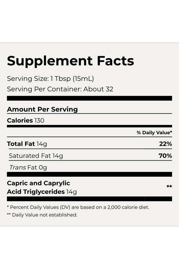 Bulletproof XCT Oil 473ml - Fiddleheads Health and Nutrition