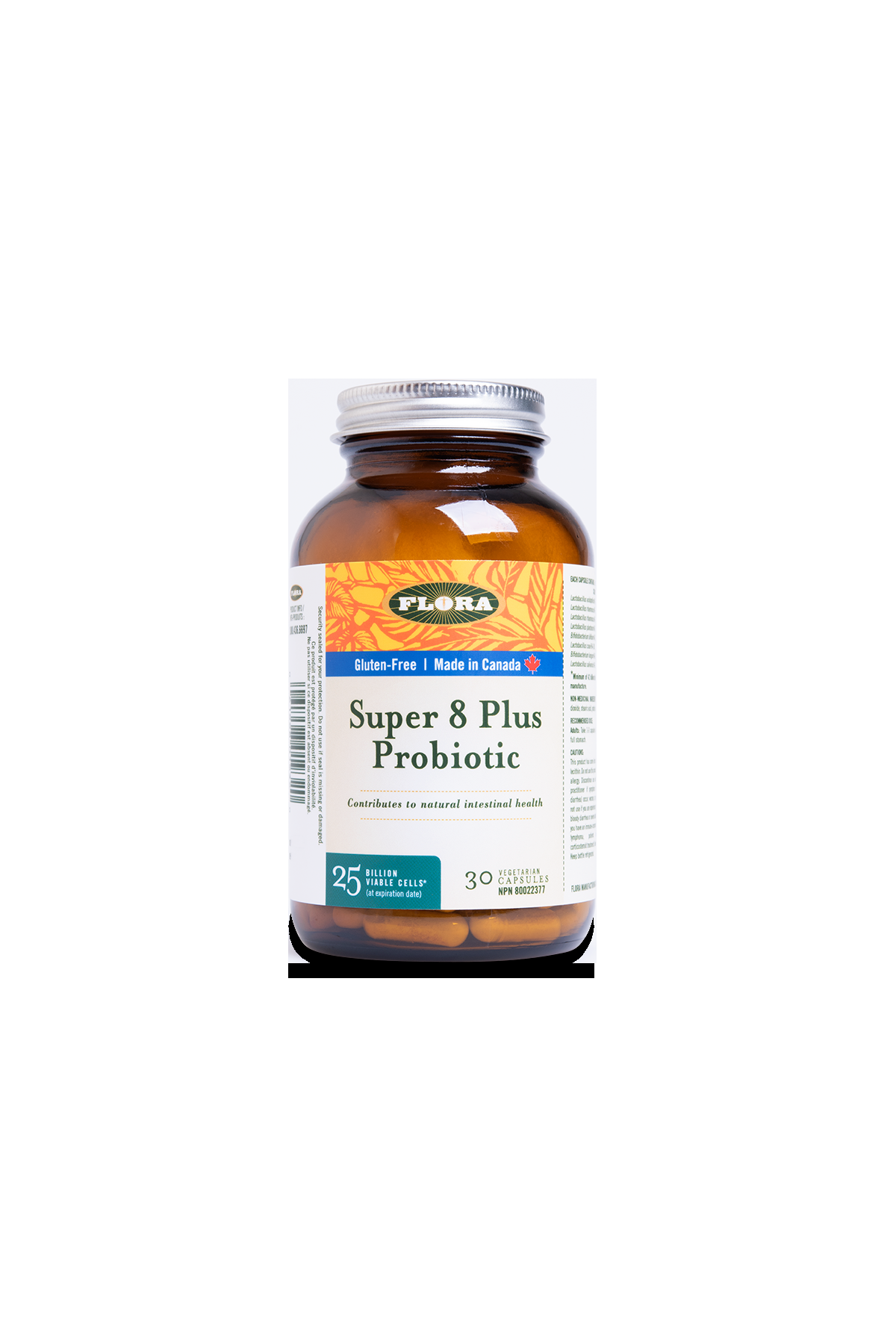Flora Super 8 Plus Probiotic 30s - Fiddleheads Health and Nutrition