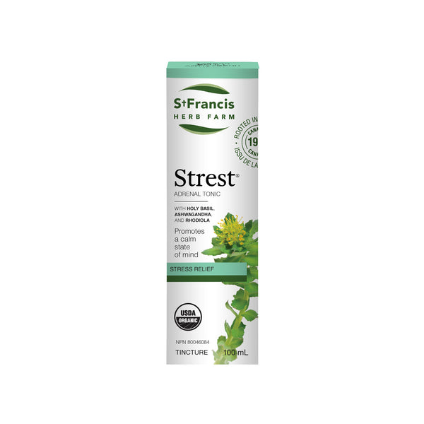 St. Francis Strest Adrenal Tonic 100ml - Fiddleheads Health and Nutrition
